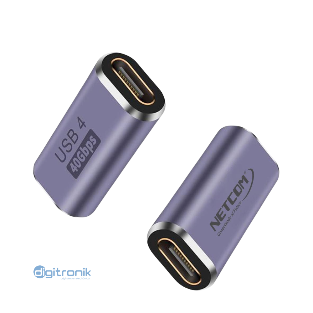 EMPALME USB-C V4 NETCOM PE-EC0040 – digitronik