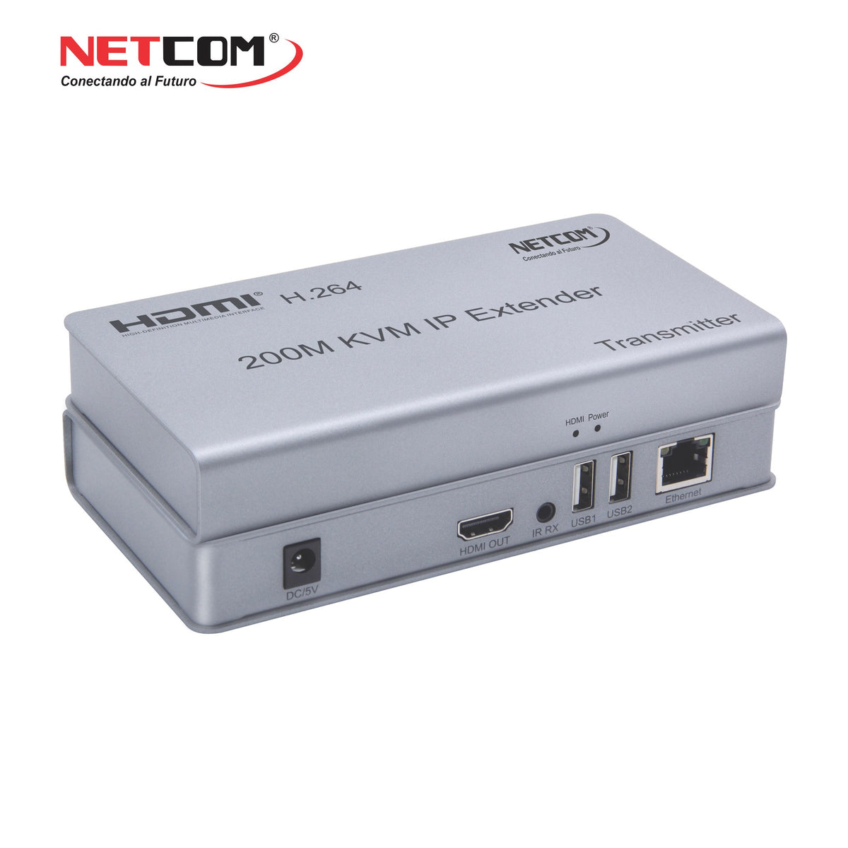 Extender IP KVM HDMI por cable CAT5E/6/7 de 200 Metros PE-EXU200 NETCO ...